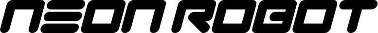 Neon Robot font | Fonts2u.com