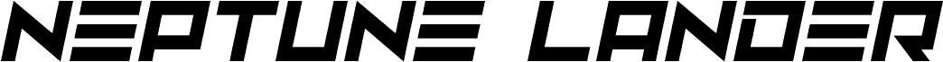 Neptune Lander font | Fonts2u.com