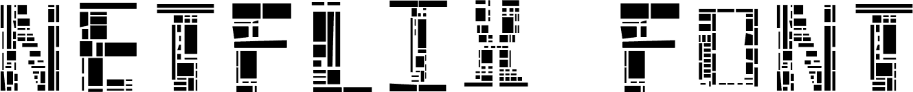 Netflix Font font | Fonts2u.com