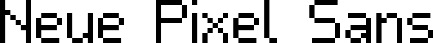Neue Pixel Sans font | Fonts2u.com