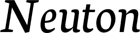 Neuton Extrabold font | Fonts2u.com