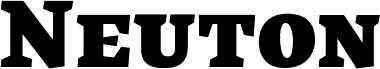 Neuton Extrabold font | Fonts2u.com