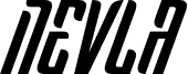 Nevla font