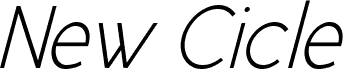 New Cicle Gordita font | Fonts2u.com