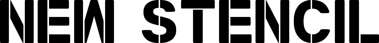 New Stencil tfb font