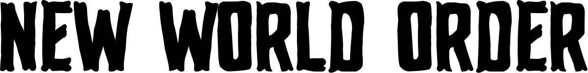 New World Order font | Fonts2u.com