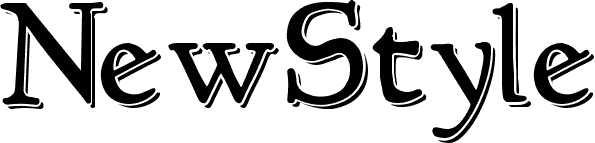 NewStyle Embossed font | Fonts2u.com