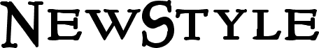NewStyle font | Fonts2u.com