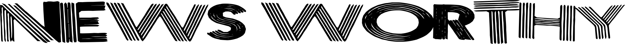NewsWorthy font