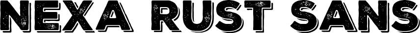 Nexa Rust Sans-Trial Black 2 font