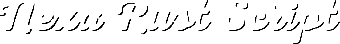 Nexa Rust Script B-Trial Shadow font | Fonts2u.com