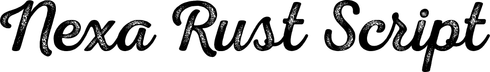 Nexa Rust Script R-Trial 4 font | Fonts2u.com