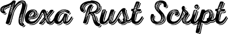 Nexa Rust Script B-Trial Shadow 2 font