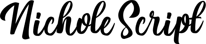 Nichole Script font | Fonts2u.com
