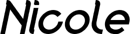 Nicole Bold font | Fonts2u.com