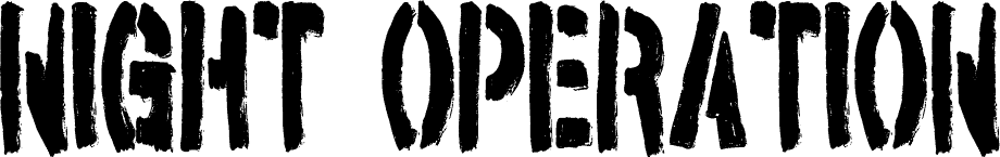 Night Operation font | Fonts2u.com