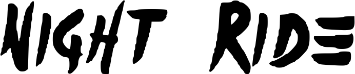 Night_Ride font | Fonts2u.com