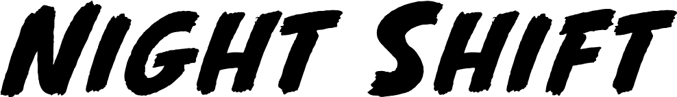 Night Shift font | Fonts2u.com