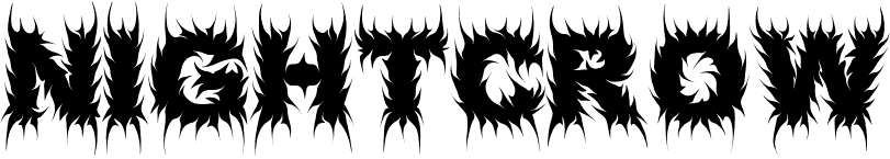 NIGHTCROW font