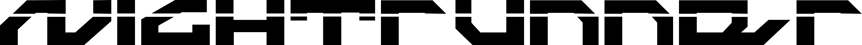 Nightrunner Laser font | Fonts2u.com