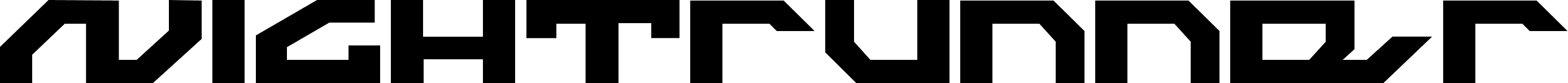 Nightrunner font | Fonts2u.com