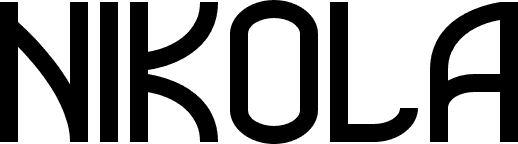 NIKOLA font