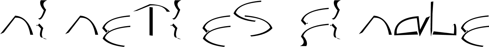 nineties finale font | Fonts2u.com