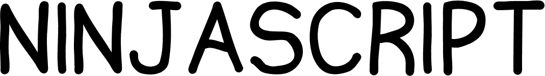 Ninjascript font | Fonts2u.com