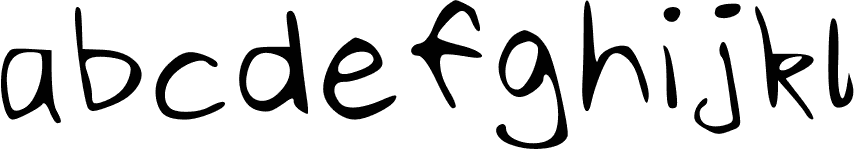 Ninjy'sHandWriting regular Medium font