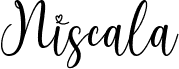 Niscala Display font | Fonts2u.com