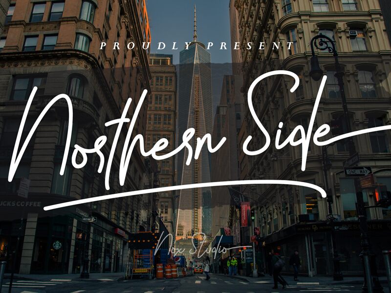 Northern Side - Personal Use font | Fonts2u.com