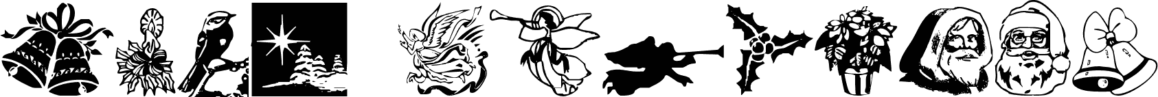 Noel Dingbats police | Fonts2u.com