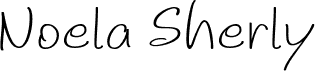 Noela Sherly font
