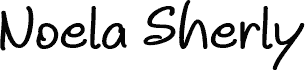 Noela Sherly Light font | Fonts2u.com