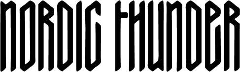 Nordic Thunder font