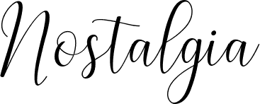 Nostalgia Script Regular font