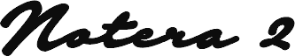 Notera 2 Underline PERSONAL USE Bold font
