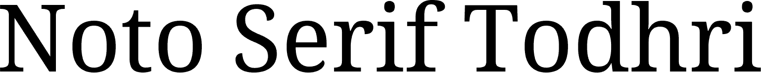 Noto Serif Todhri Regular font
