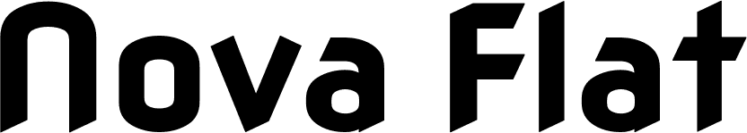 Nova Flat Bold font
