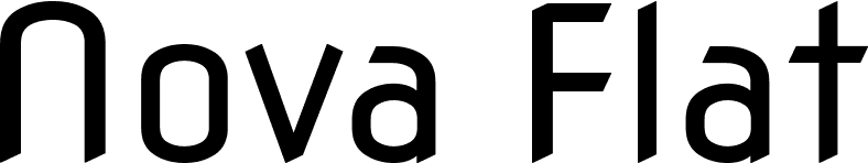 Nova Flat Book font | Fonts2u.com