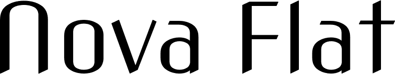 Nova Flat Slim Book font