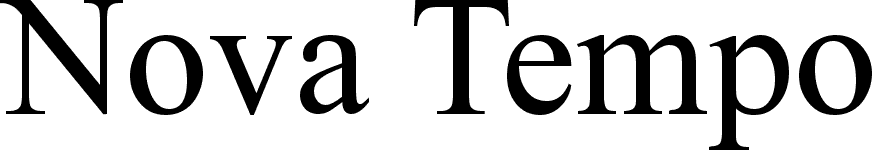 Nova Tempo font | Fonts2u.com