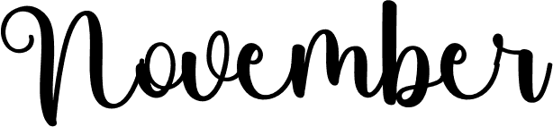 November font | Fonts2u.com