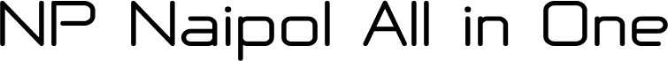 NP Naipol All in One Italic font | Fonts2u.com