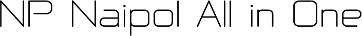 NP Naipol All in One Italic font | Fonts2u.com