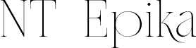 NTEpikaMedium font