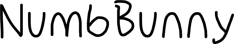 NumbBunny font | Fonts2u.com