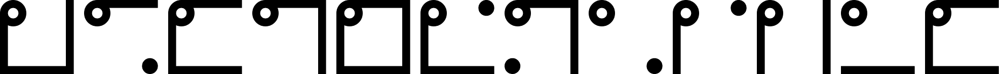 Nyctographic font | Fonts2u.com