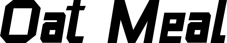 Oat Meal font | Fonts2u.com