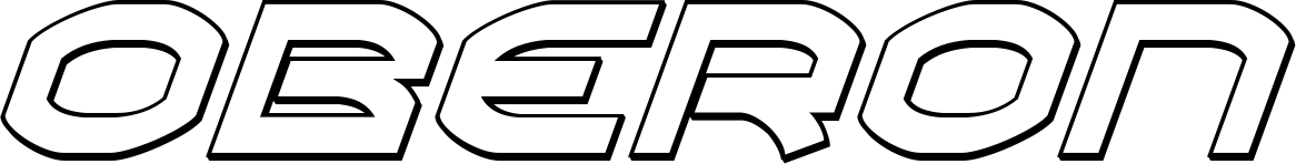 Oberon Outline Italic font | Fonts2u.com